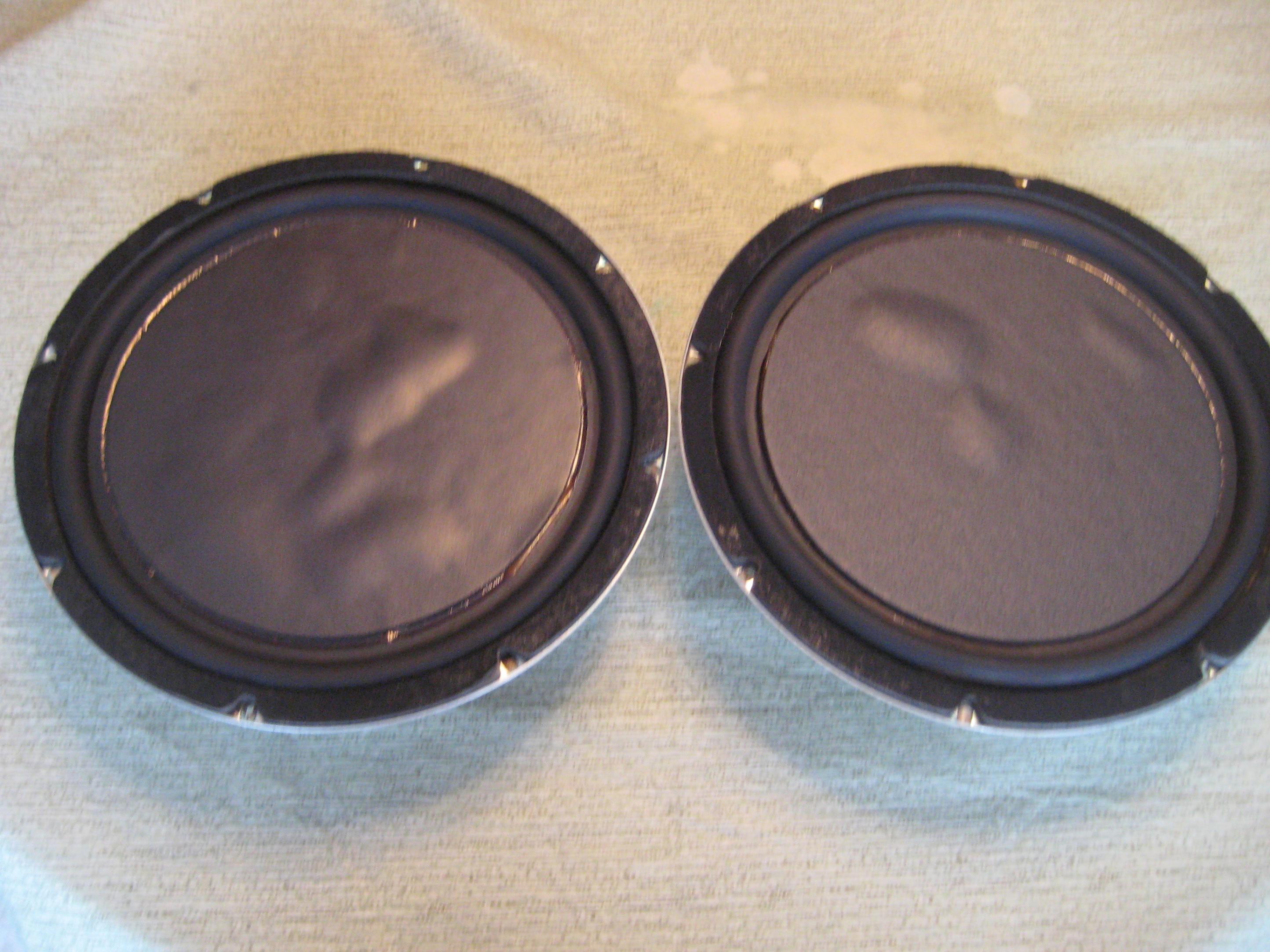 Nice Polk early RTA12 12 inch passive radiators — Polk Audio Forum