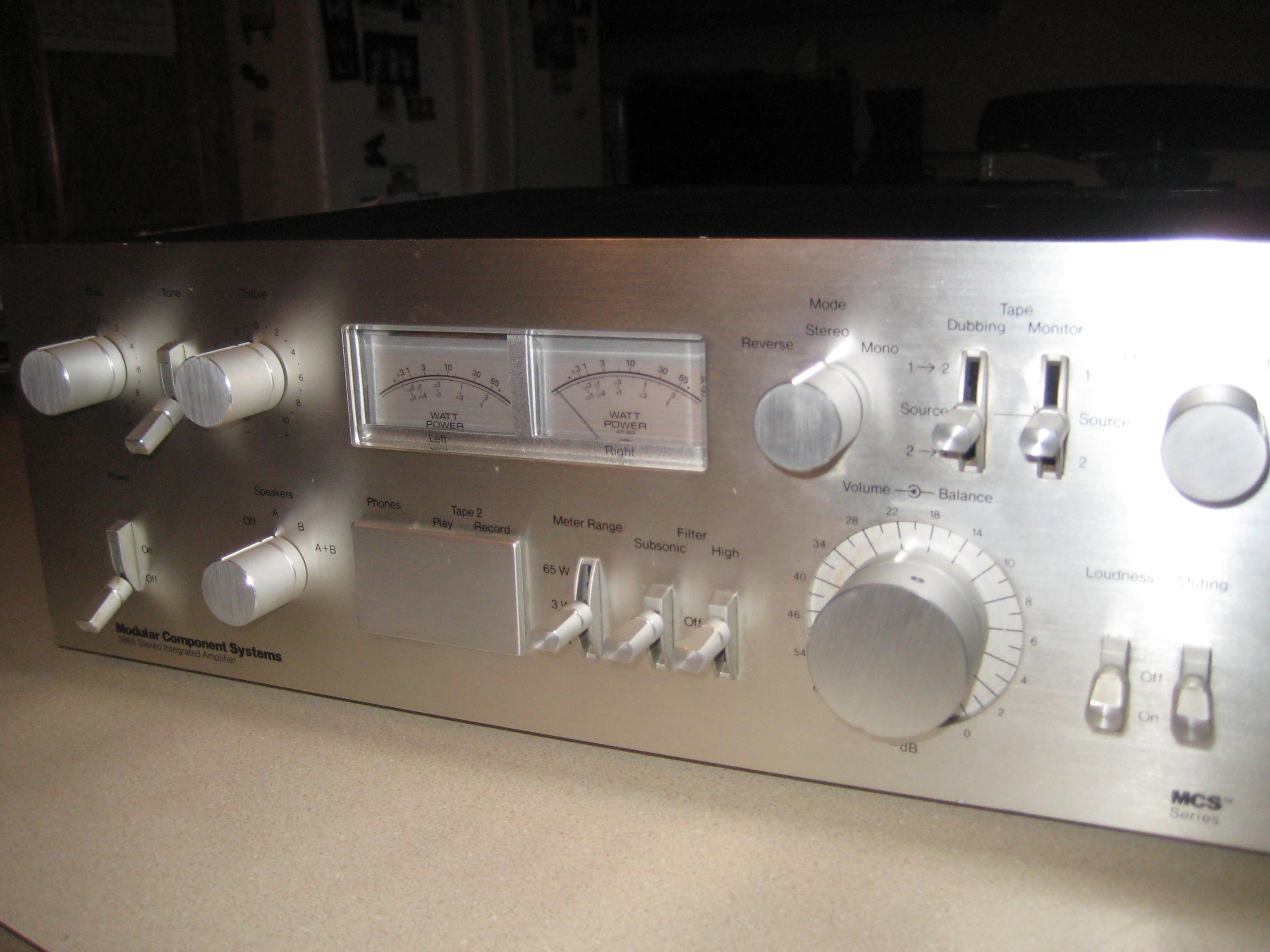 Nice MCS 3865 65w/ch/ NEC AUA 8000 integrated amp — Polk Audio Forum