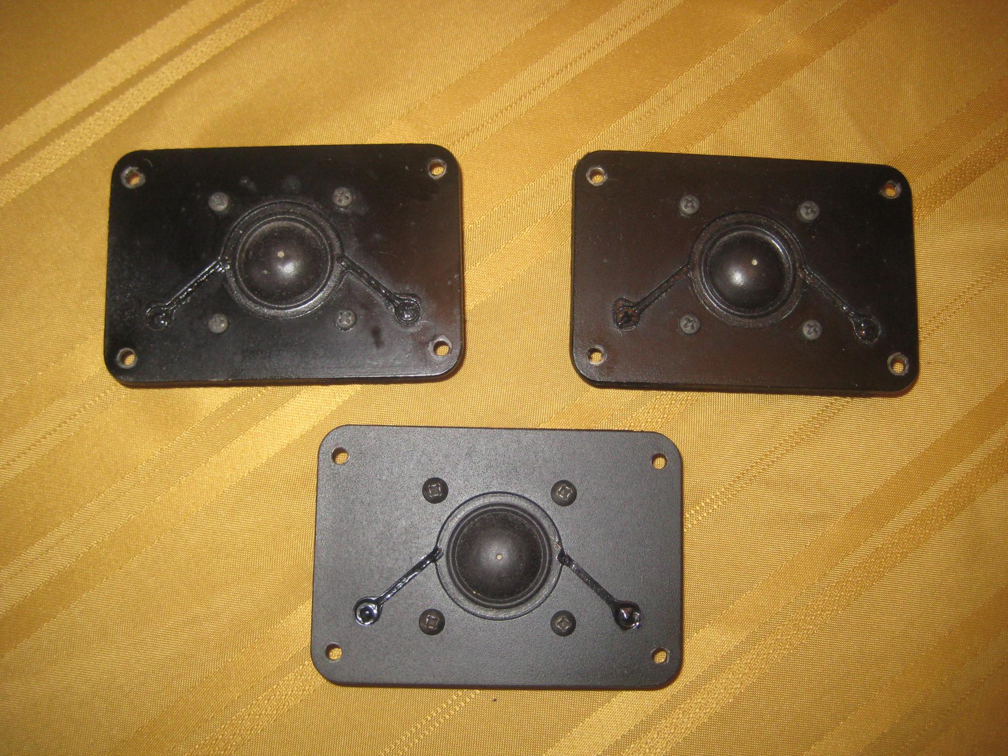 Original Polk Peerless tweeters Denmark and US made — Polk Audio Forum