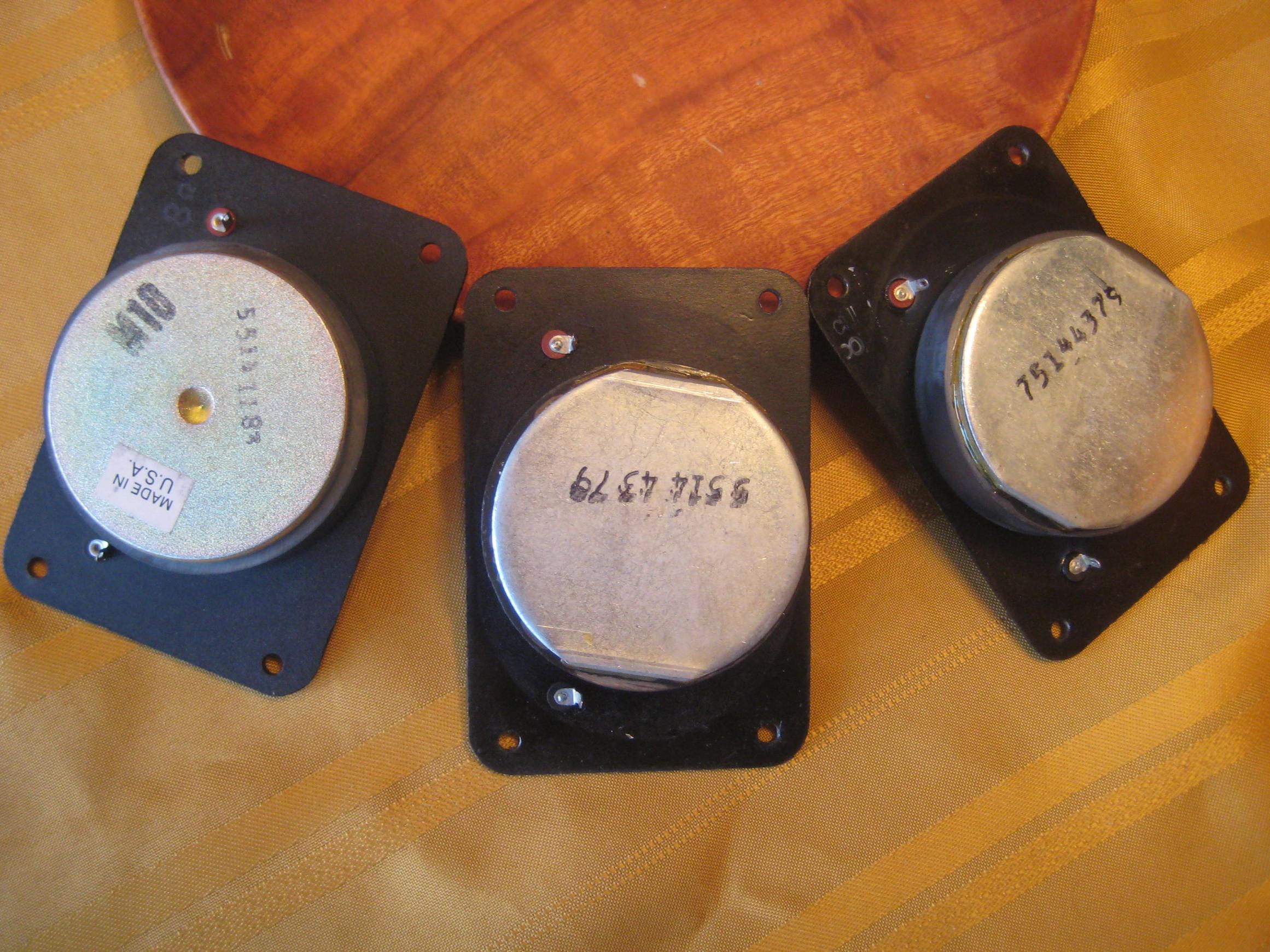 Original Polk Peerless tweeters Denmark and US made — Polk Audio Forum