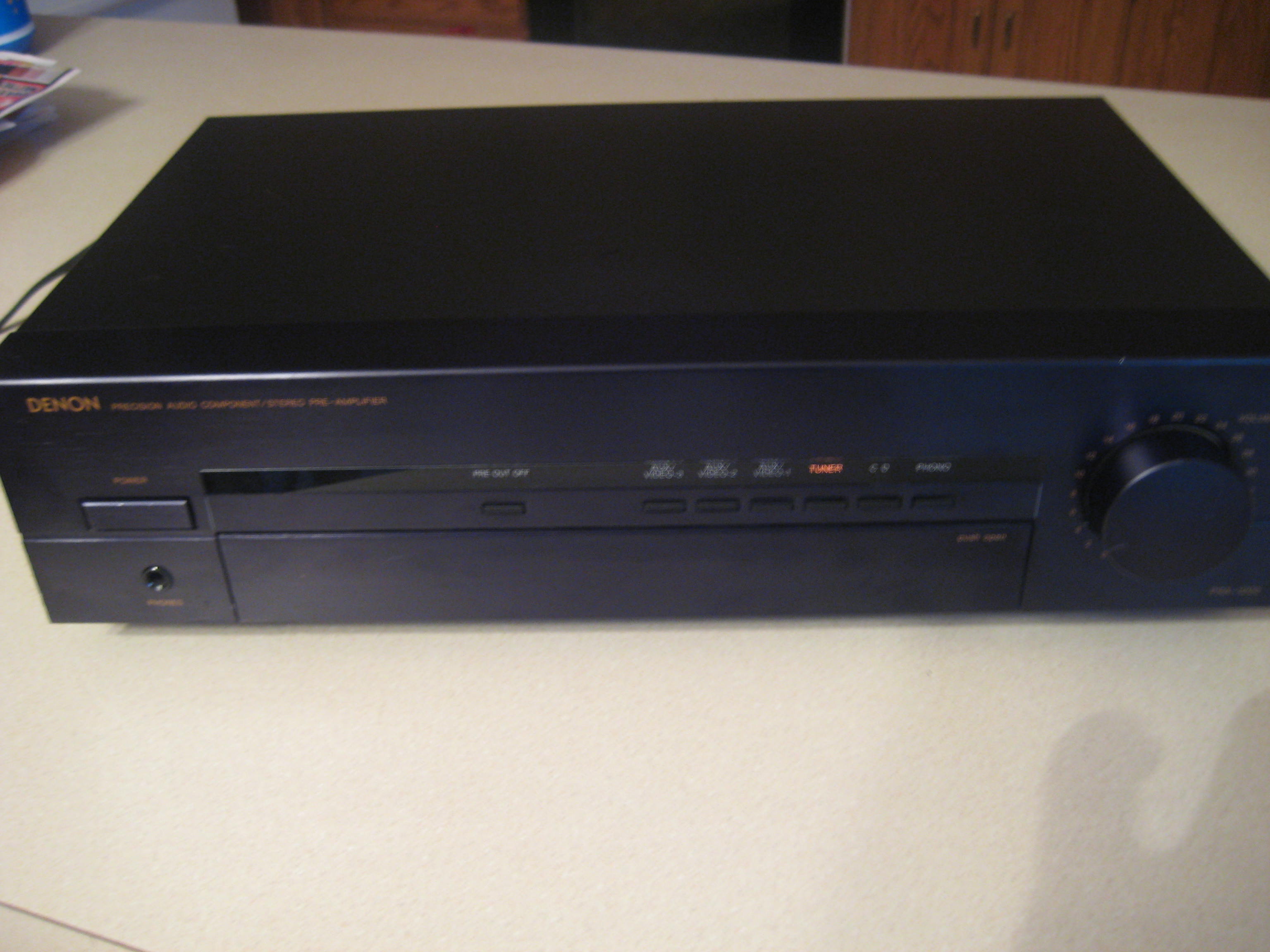 Denon PRA 1200 preamp w phono stage — Polk Audio Forum