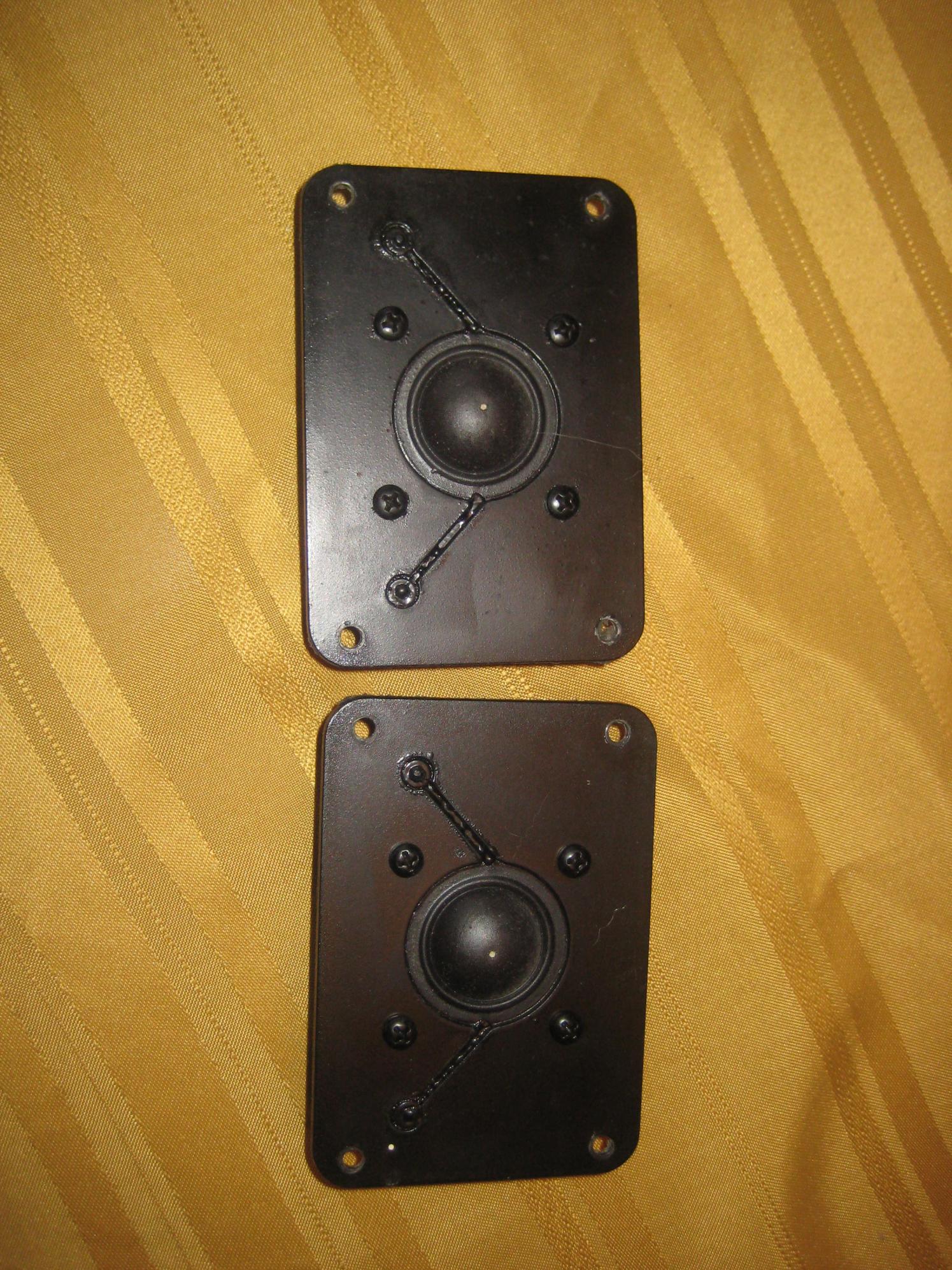 Pair of Original Polk Peerless tweeters 5514___ 1981 — Polk Audio Forum