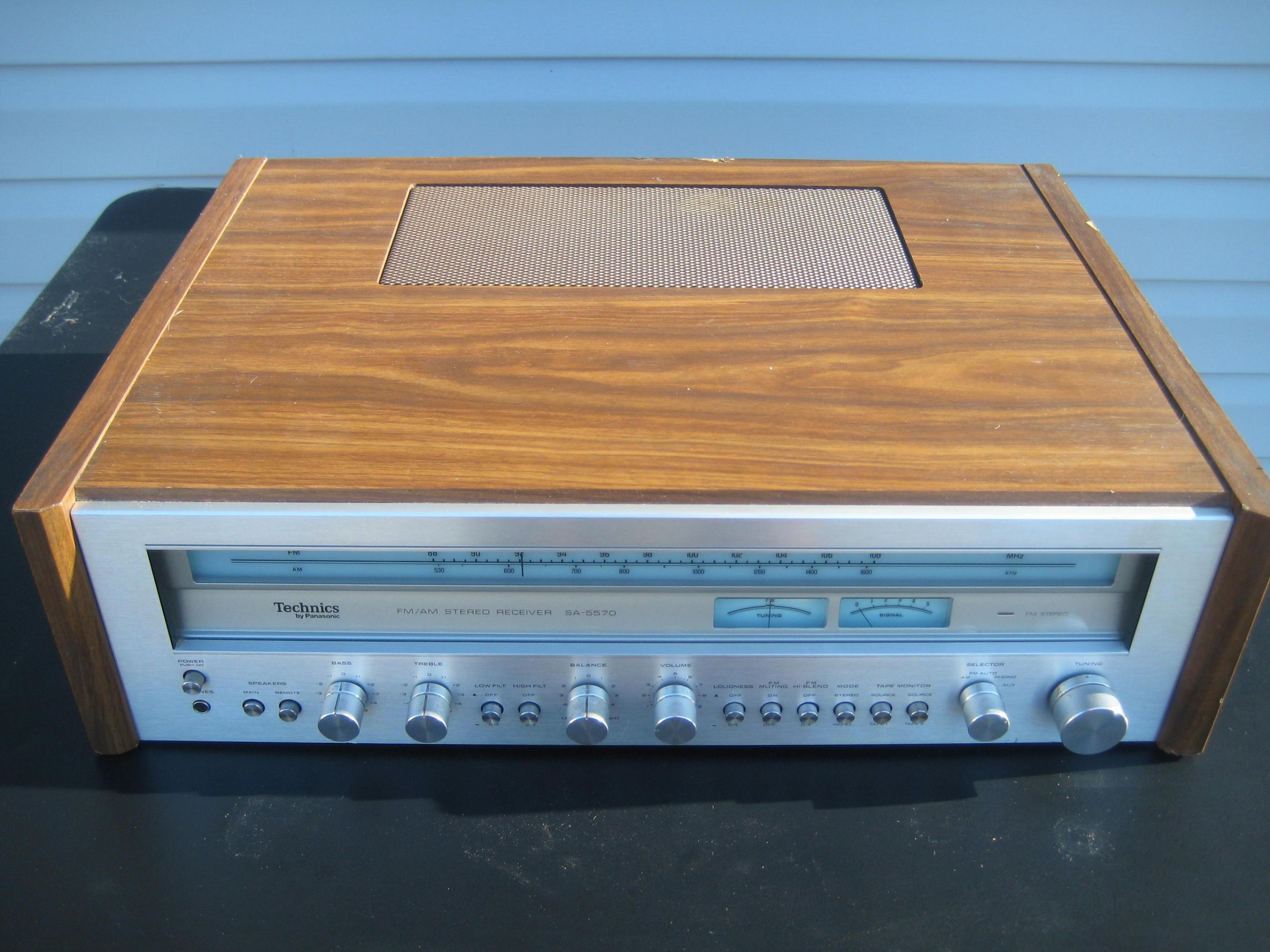 Very nice Technics SA 5570 AM/FM stereo receiver 85 w/ch — Polk Audio Forum