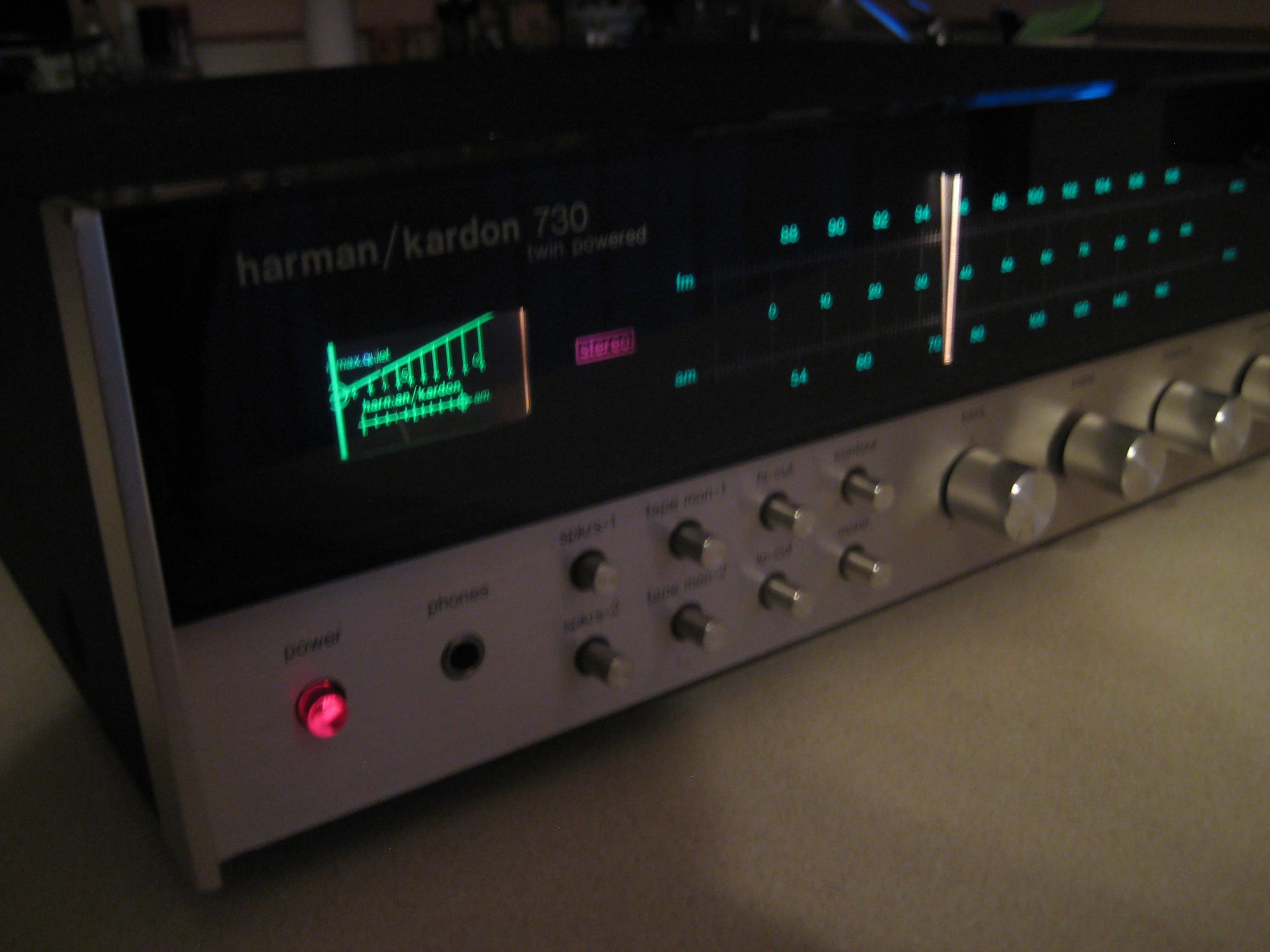 Nice harman kardon HK 730 Twin Power receiver — Polk Audio Forum