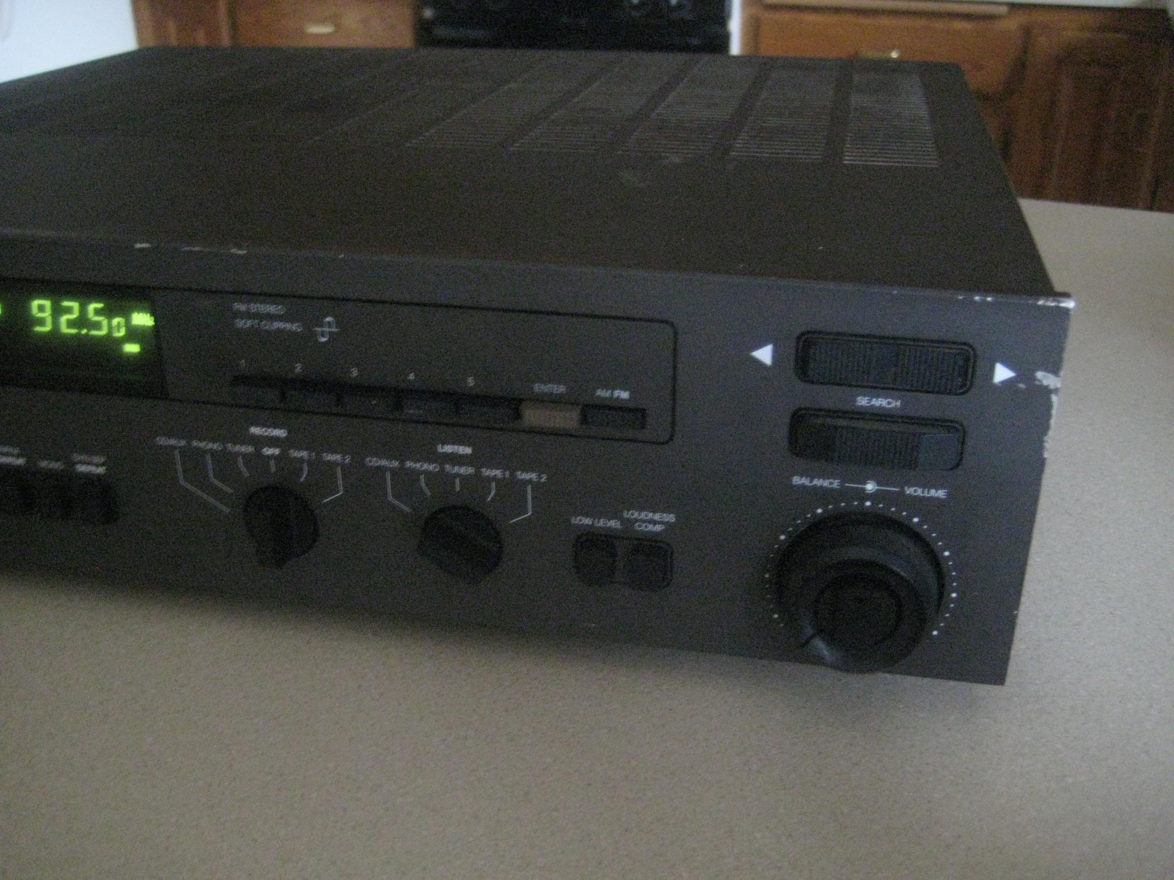 Nice NAD 7155 AM/FM stereo receiver 55w/ch high current phon MM/MC ...