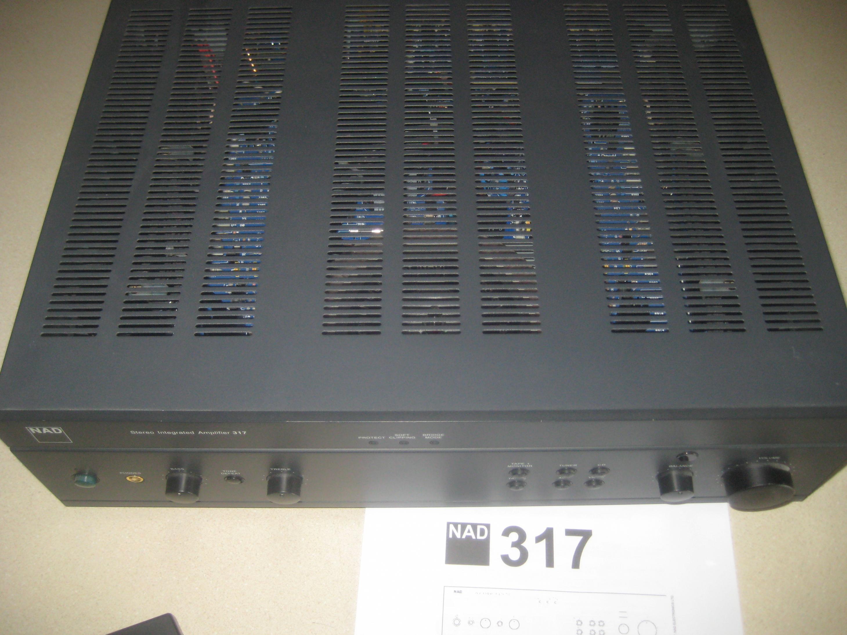 Excellent NAD 317 Integrated amp with system remote — Polk Audio Forum