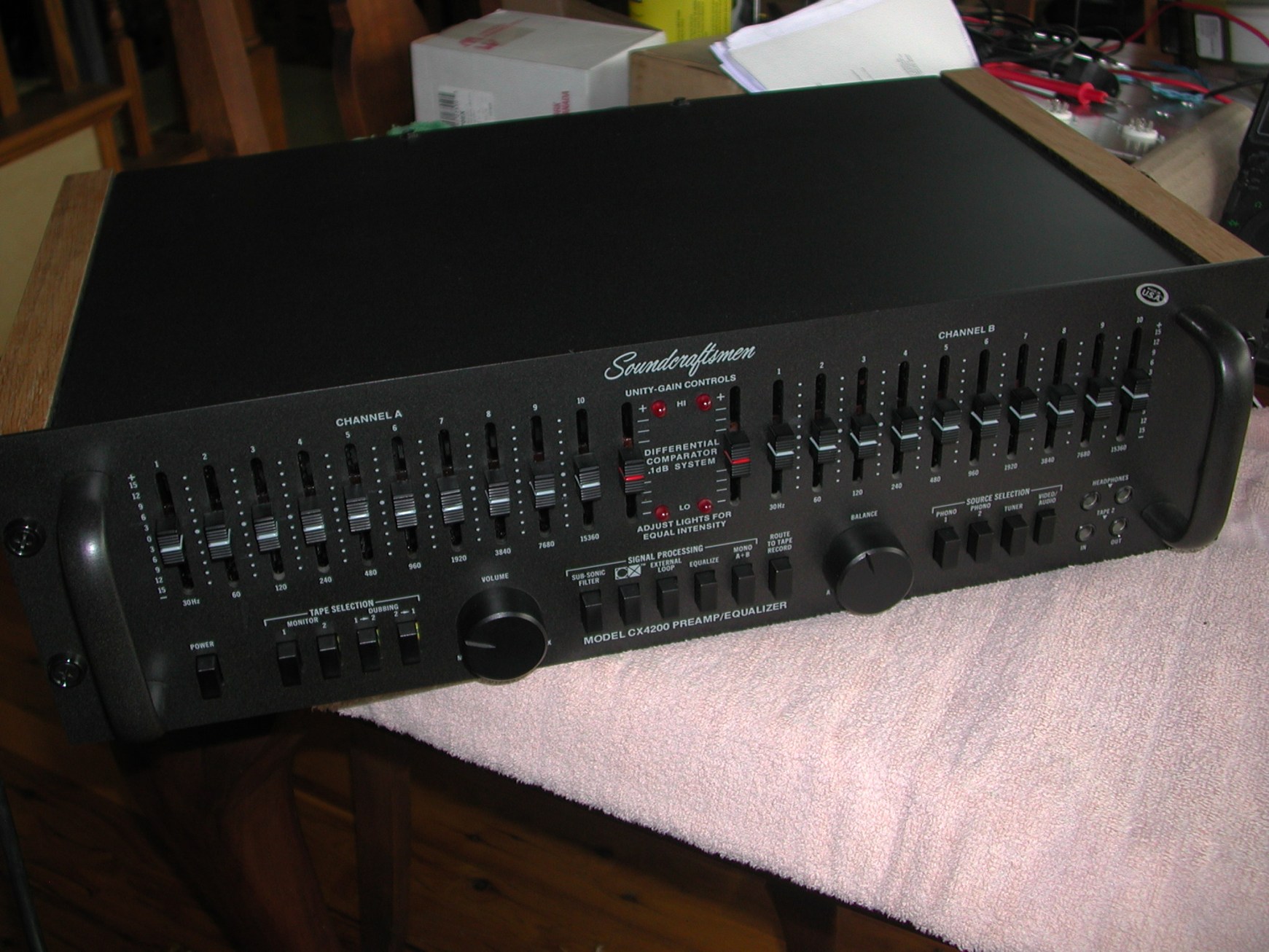 Vintage Soundcraftsmen amp. pre/eq, and tuner, Monitor 10's — Polk ...