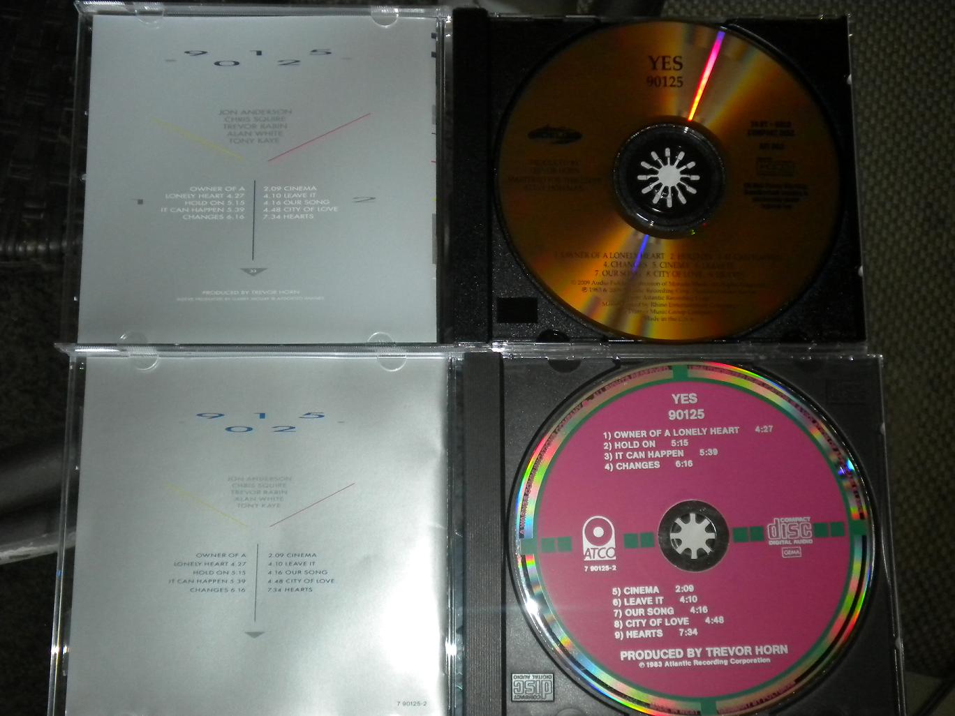 Just listened to the Audio Fidelity master of YES 90125 — Polk Audio Forum