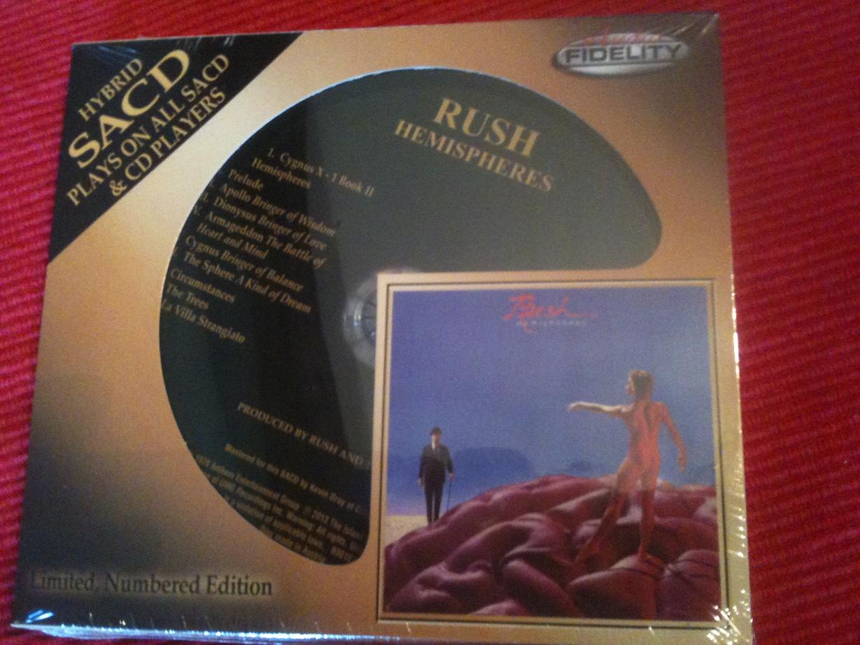 Rush's "Hemispheres" to be released byAudio Fidelity on SACD!! — Polk ...