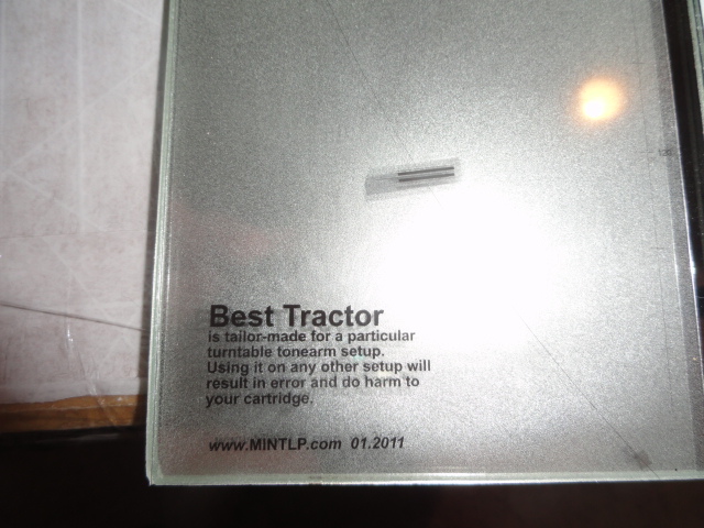 Mint Protractor for JMW 9 inch arms — Polk Audio Forum