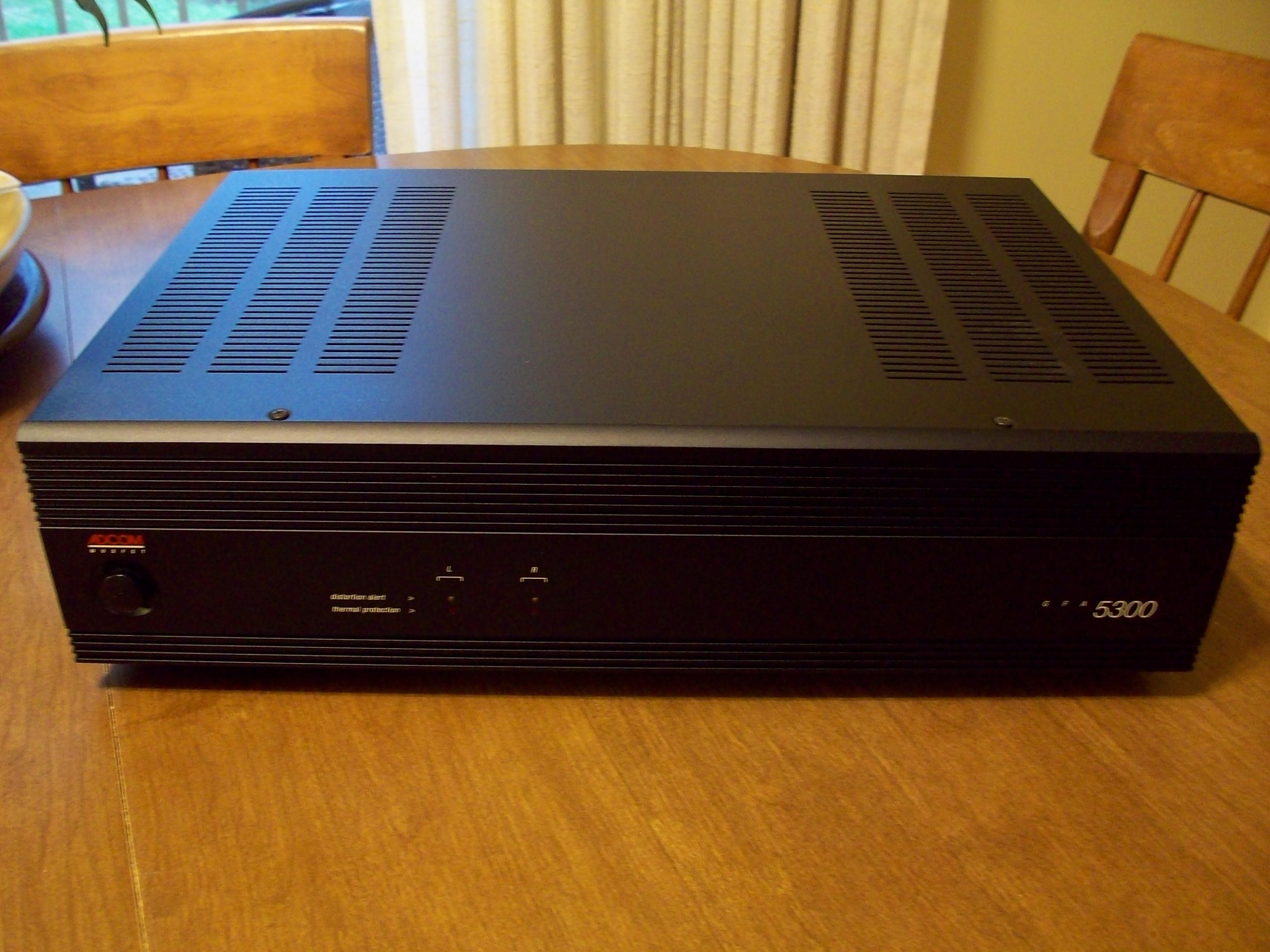 Adcom GFA-5300 Power Amplifier — Polk Audio Forum