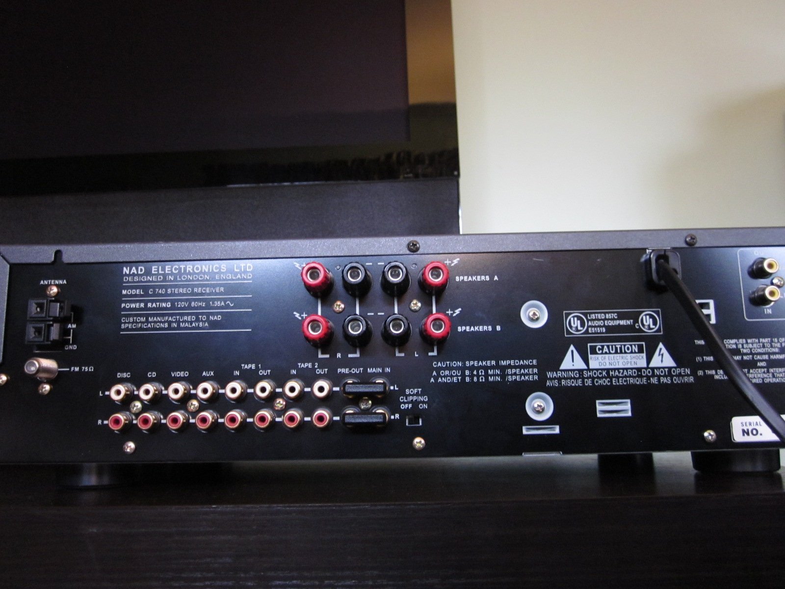 Nad c740 stereo integrated amplifier review