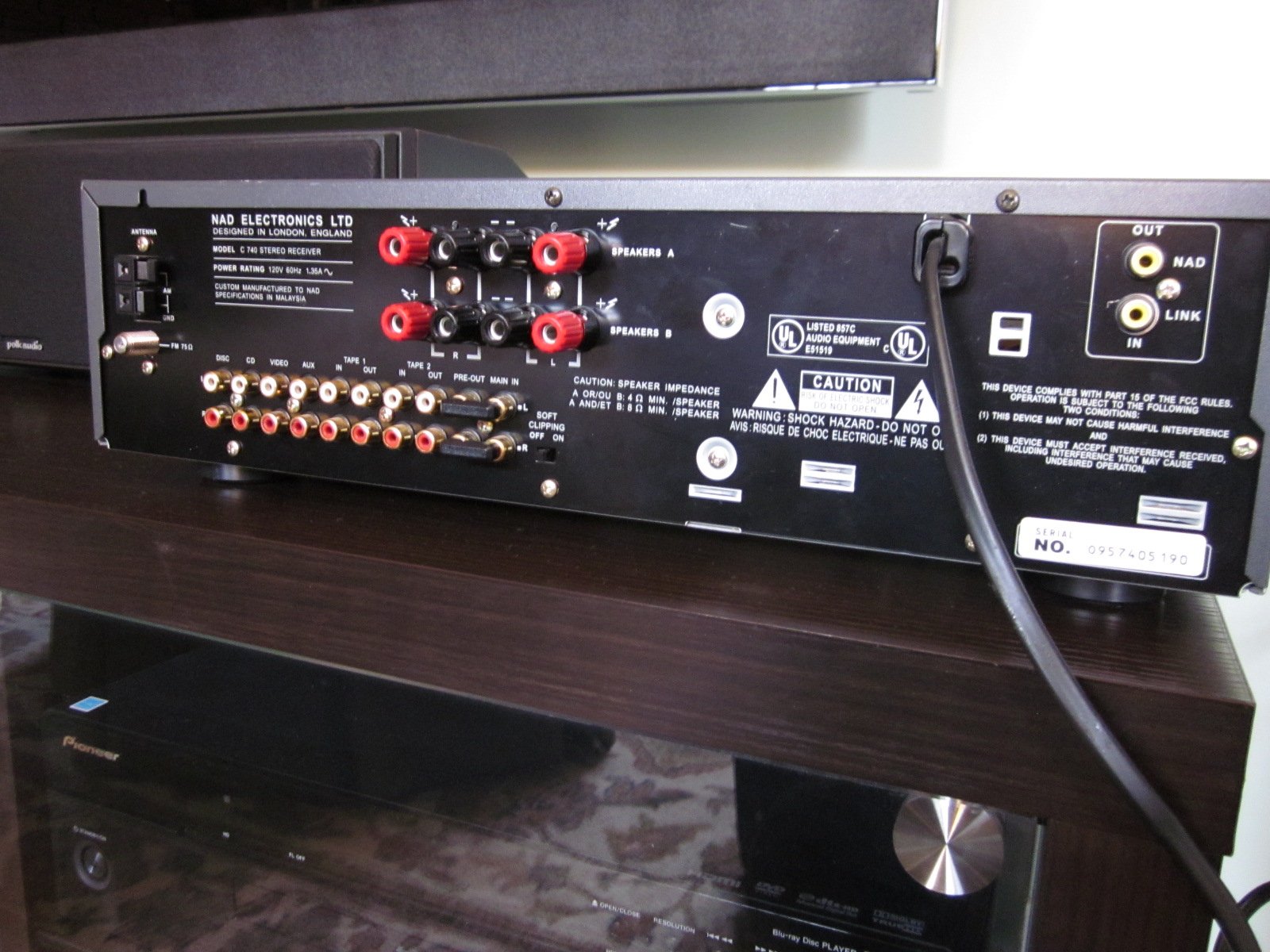 NAD Stereo Receiver model C740 — Polk Audio Forum