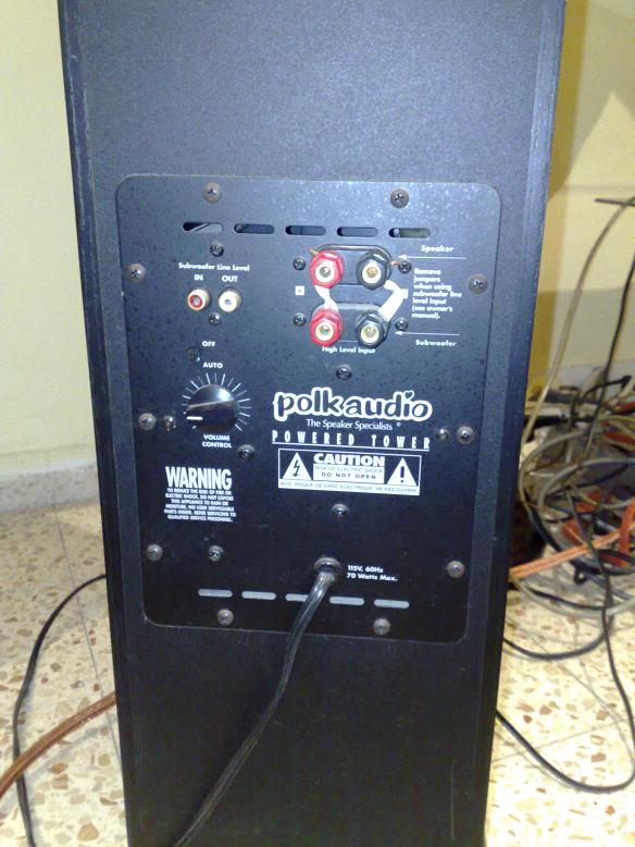 i have polk speakers and i dont know the model — Polk Audio Forum