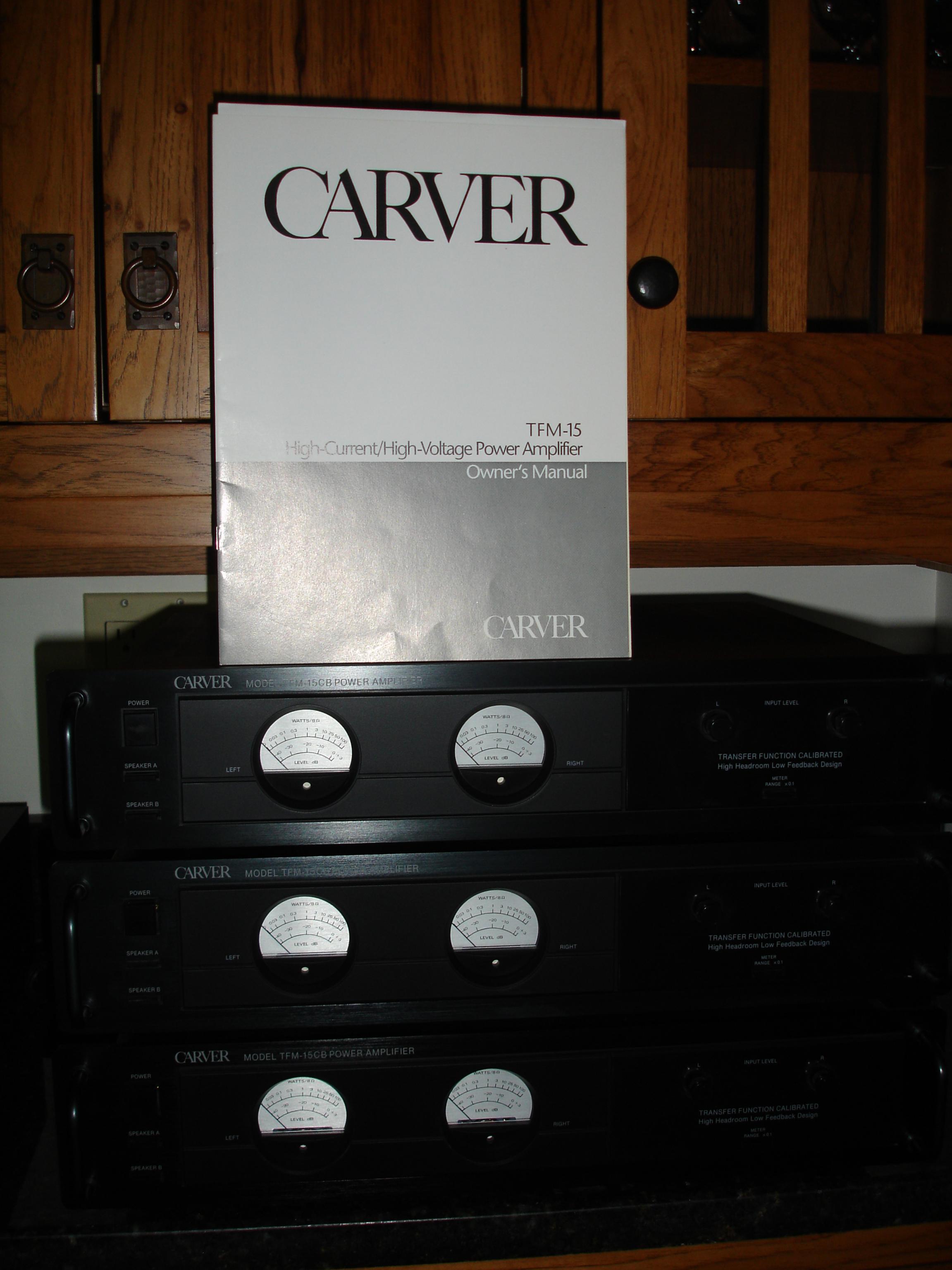 Carver amps — Polk Audio Forum