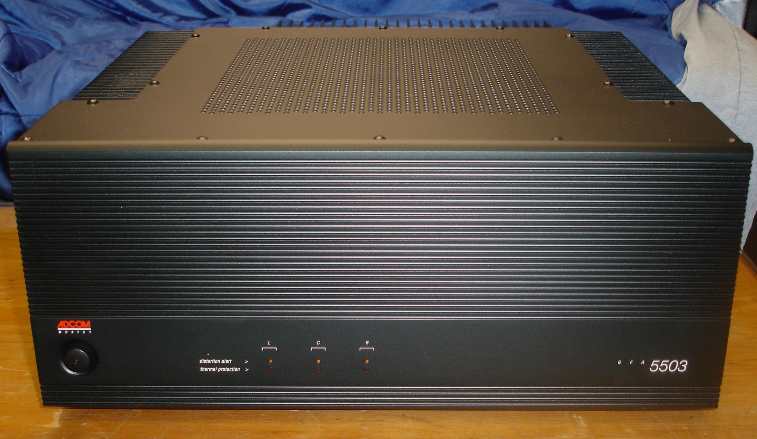 Adcom GFA 5503 — Polk Audio Forum