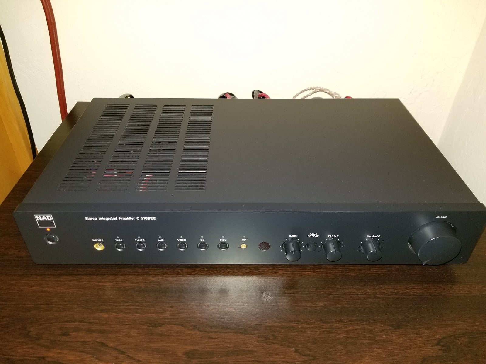 NAD C 316BEE Stereo Integrated Amplifier Polk Audio