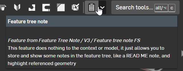 Tab Specific Notes For Assembly Studios? — Onshape
