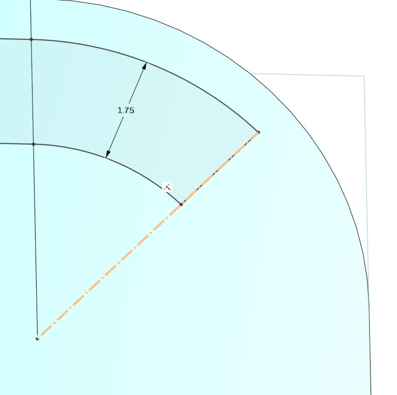 Select A Line Under A Line Onshape