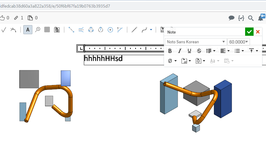 Korean Font Onshape
