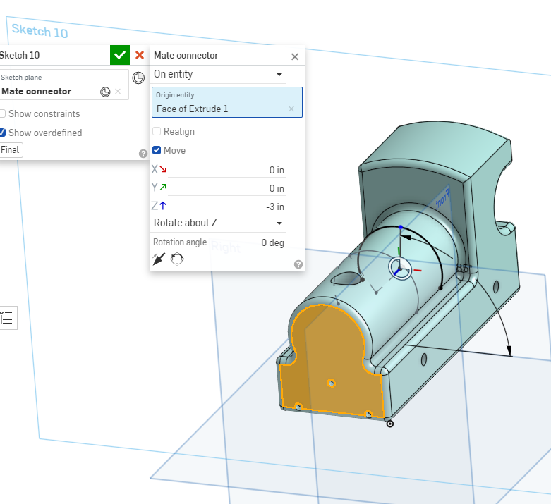 Create A Plane Tangent To Cylinder Onshape