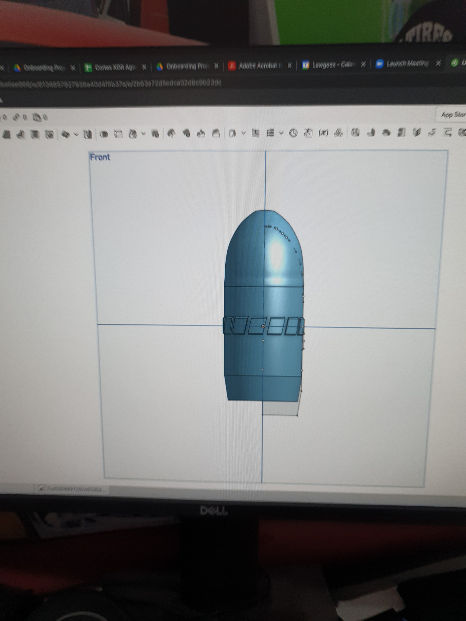 Need Help How To Do A Circular Pattern Of Tilted Line Onshape
