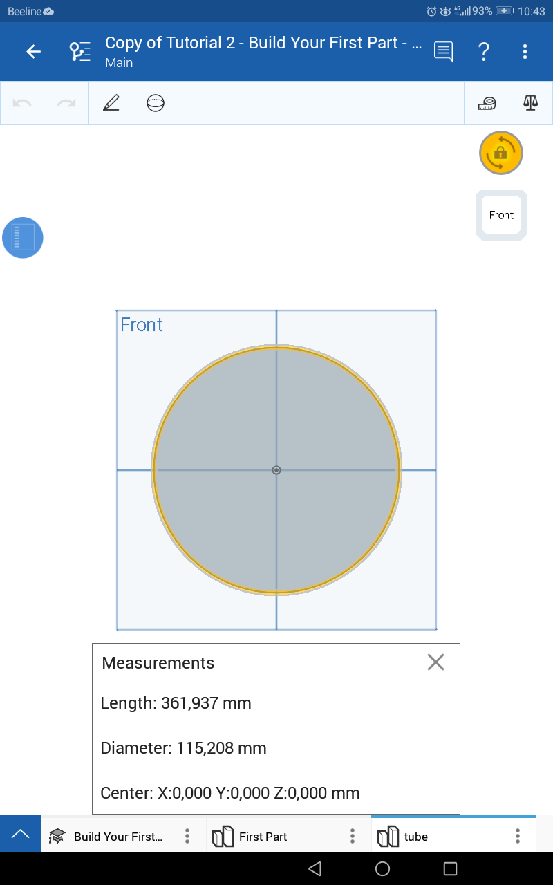 How To Change The Size Of Circle Diameter Onshape