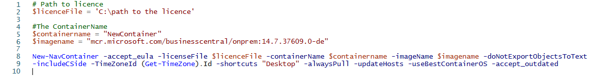 Use New NAVServerUser Powershell Command In Container Mibuso