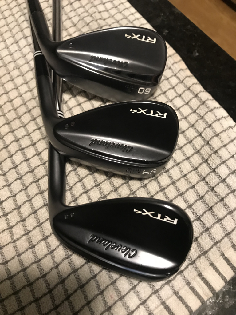 PRICE DROP Cleveland RTX 4 Wedge Set 50 54 60 Black Satin 225 NOW price-drop-cleveland-rtx-4-wedge-set-50-54-60-black-satin-225-now