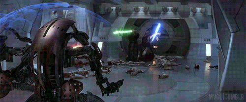 Are droideka blasters supposed to go through lightsaber blocks? : r ...