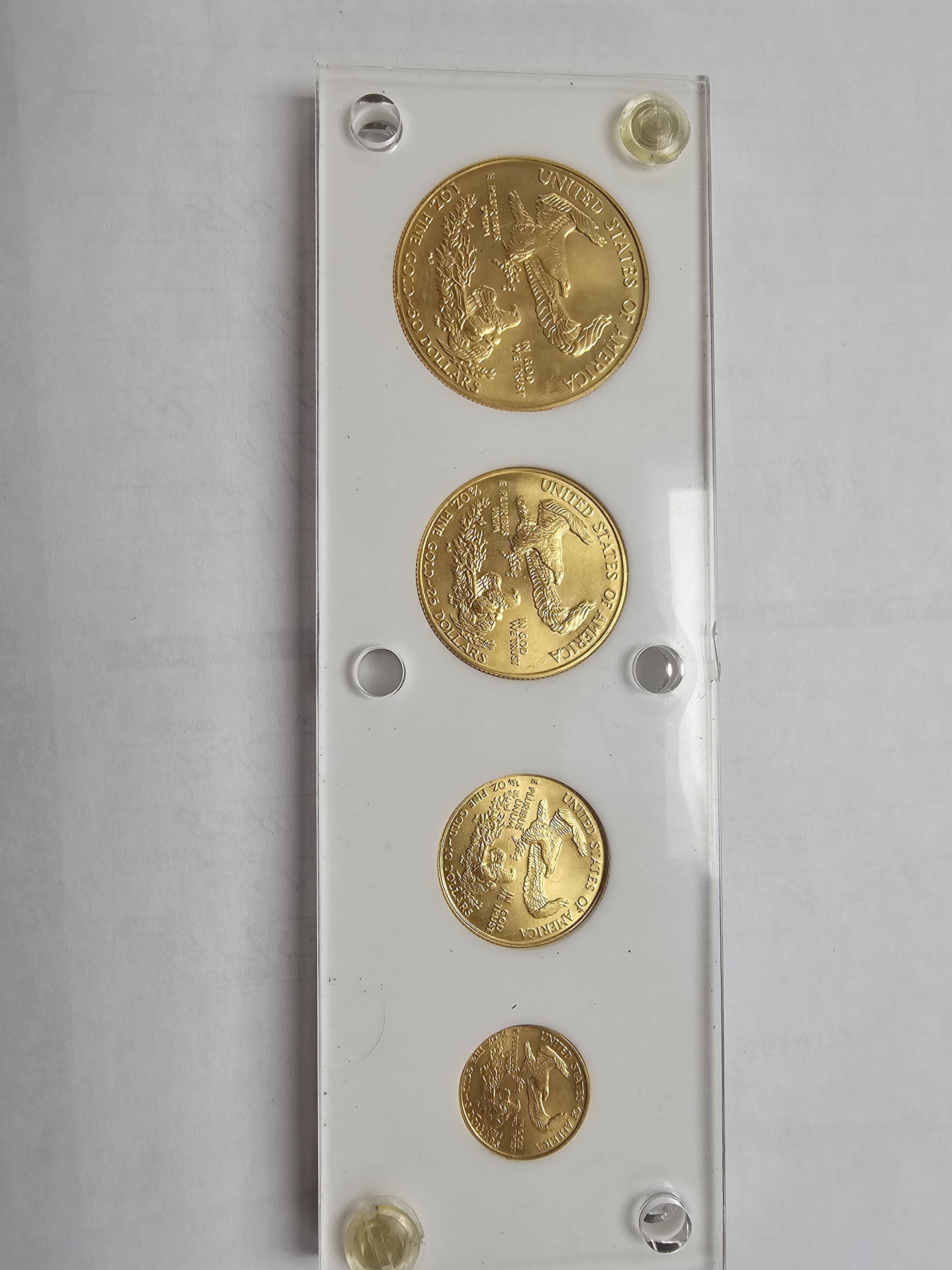 Nice gold American eagle set sold — Collectors Universe