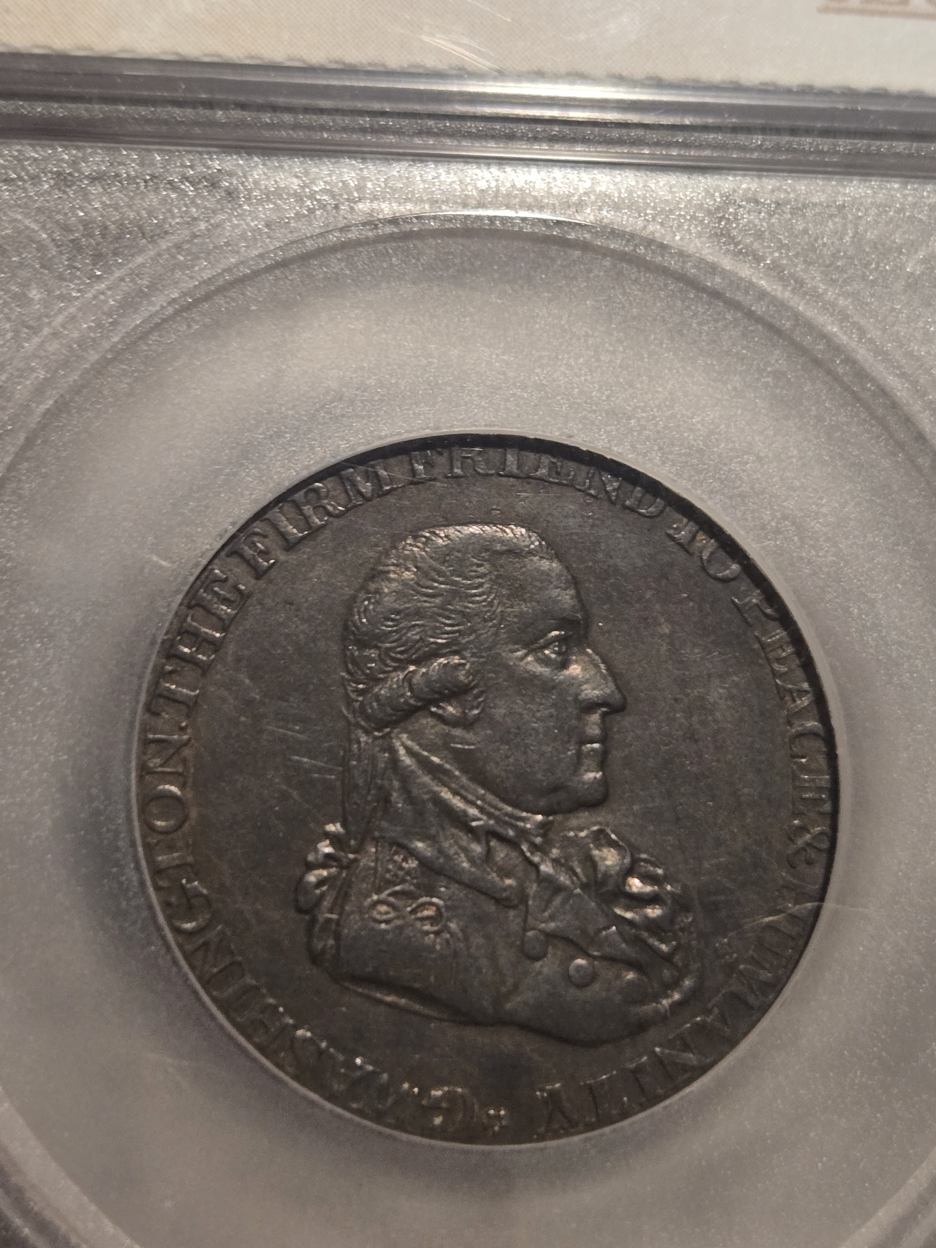 FSHO: 1795 Washington Grate token, toned silver eagles and some other ...