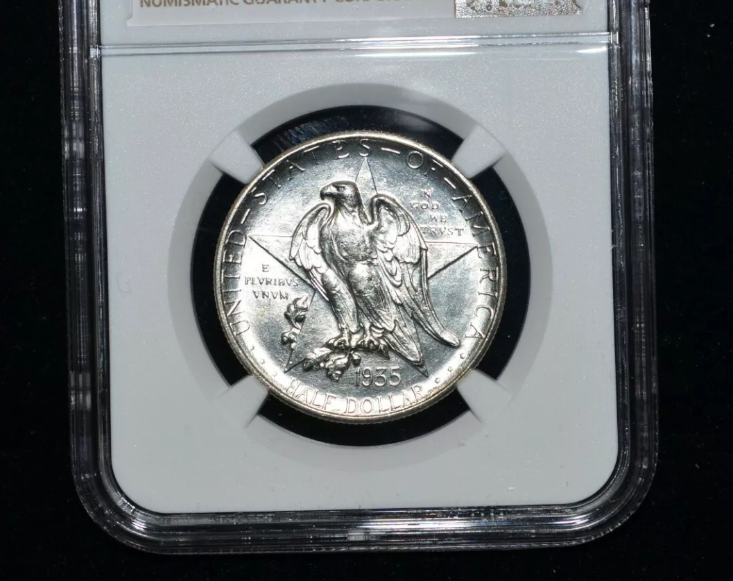Educate me on this 1935-S Texas Commemorative NGC 64. — Collectors Universe