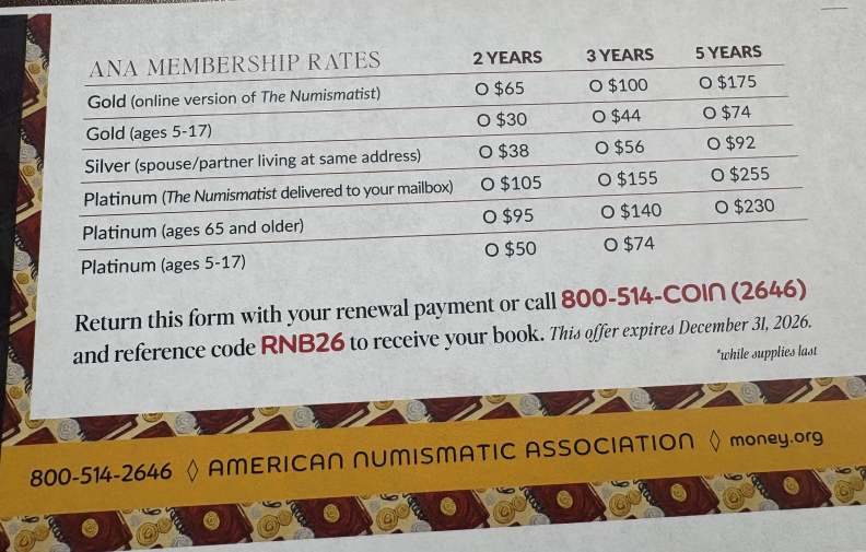 I got my ANA renewal notice and... does the ANA think I can't do math ...