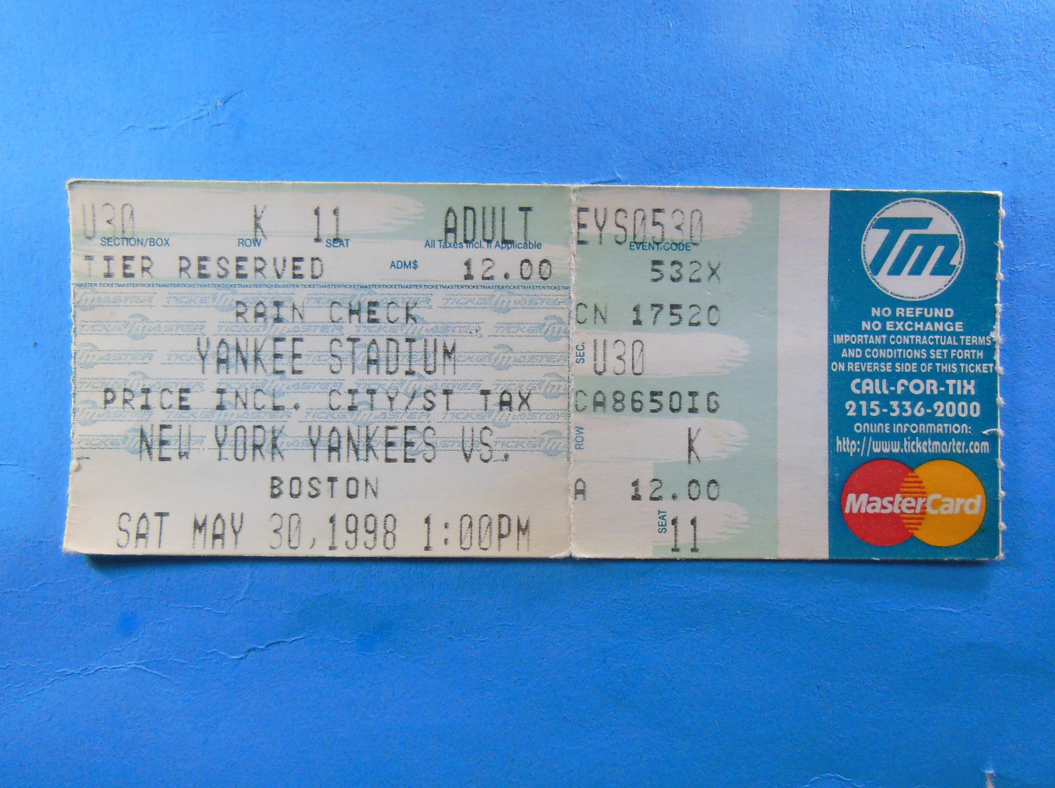 I'm not a sports ticket collector ... Anything jump out at ya ...