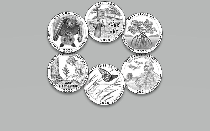 United States Mint lifts the curtain on designs for the 2019 America ...
