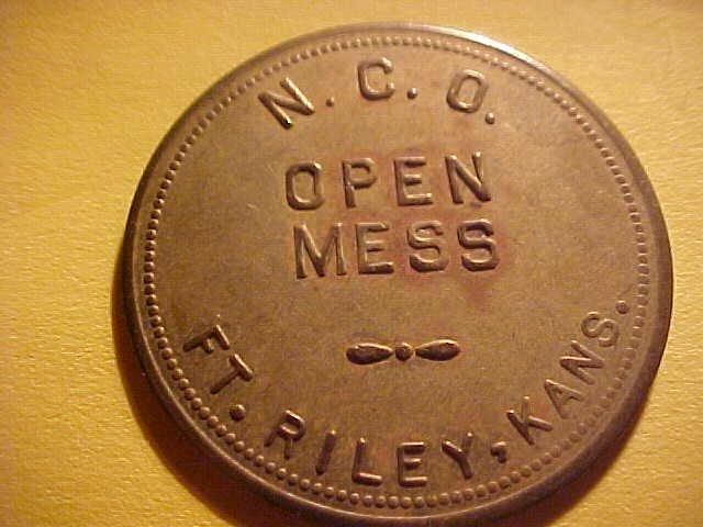 Dating military mess token — Collectors Universe