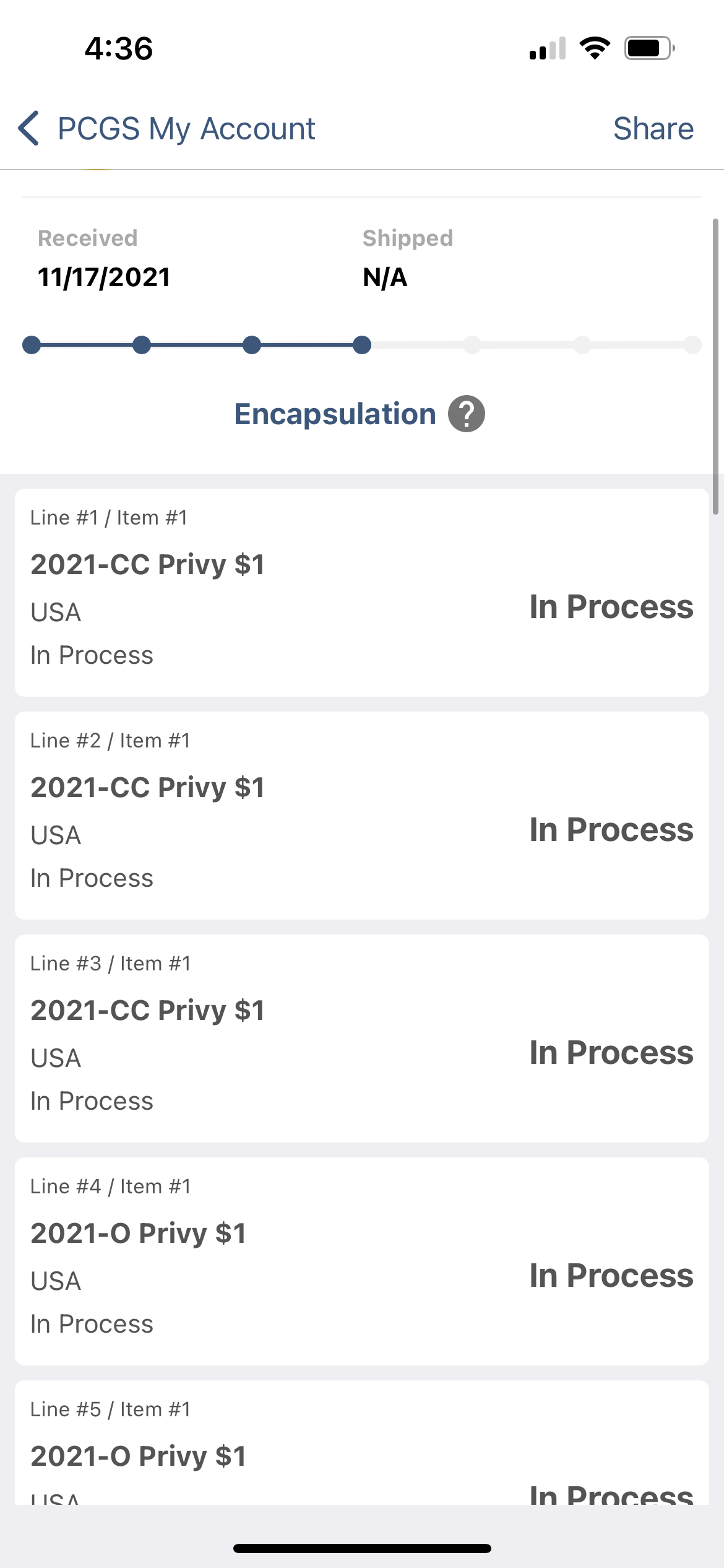 Can I See My PCGS Grades Online Right After They Are Graded