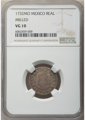 FS: 1732 milled Mexico 1 real NGC VG-10 (Legendary coin) & 1733 Mexico ...