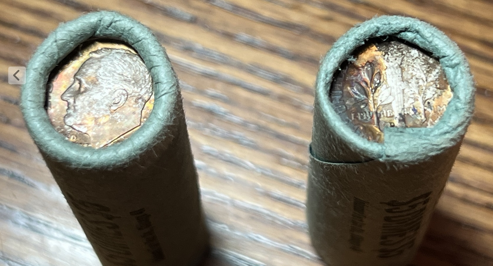 Bank rolled 1961-D Roosevelt dimes - 2 rolls - GONE! — Collectors Universe