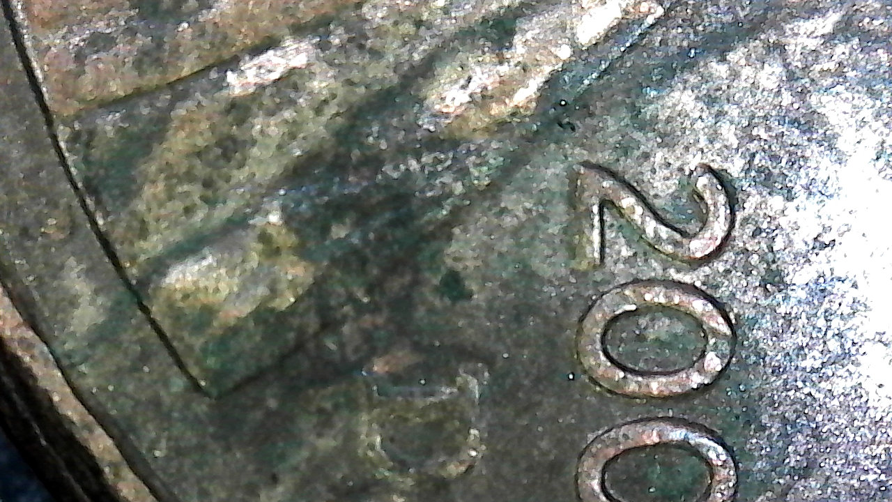 2002-D Incomplete elliptical clip ( also could be PMD ) | Coin Talk