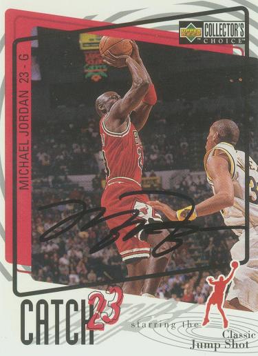 michael jordan autograph card for sale/trade (scan included ...