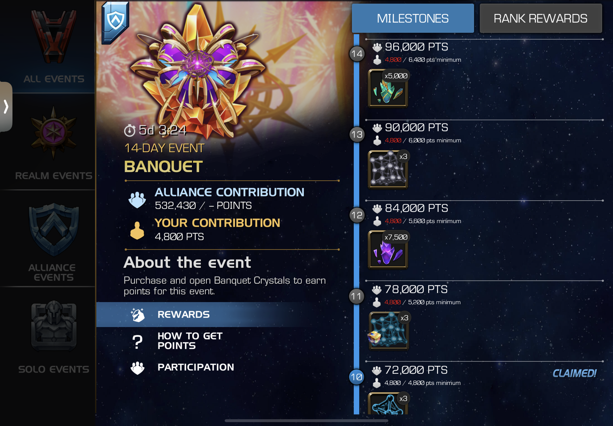 Missing points??? - Marvel Contest of Champions