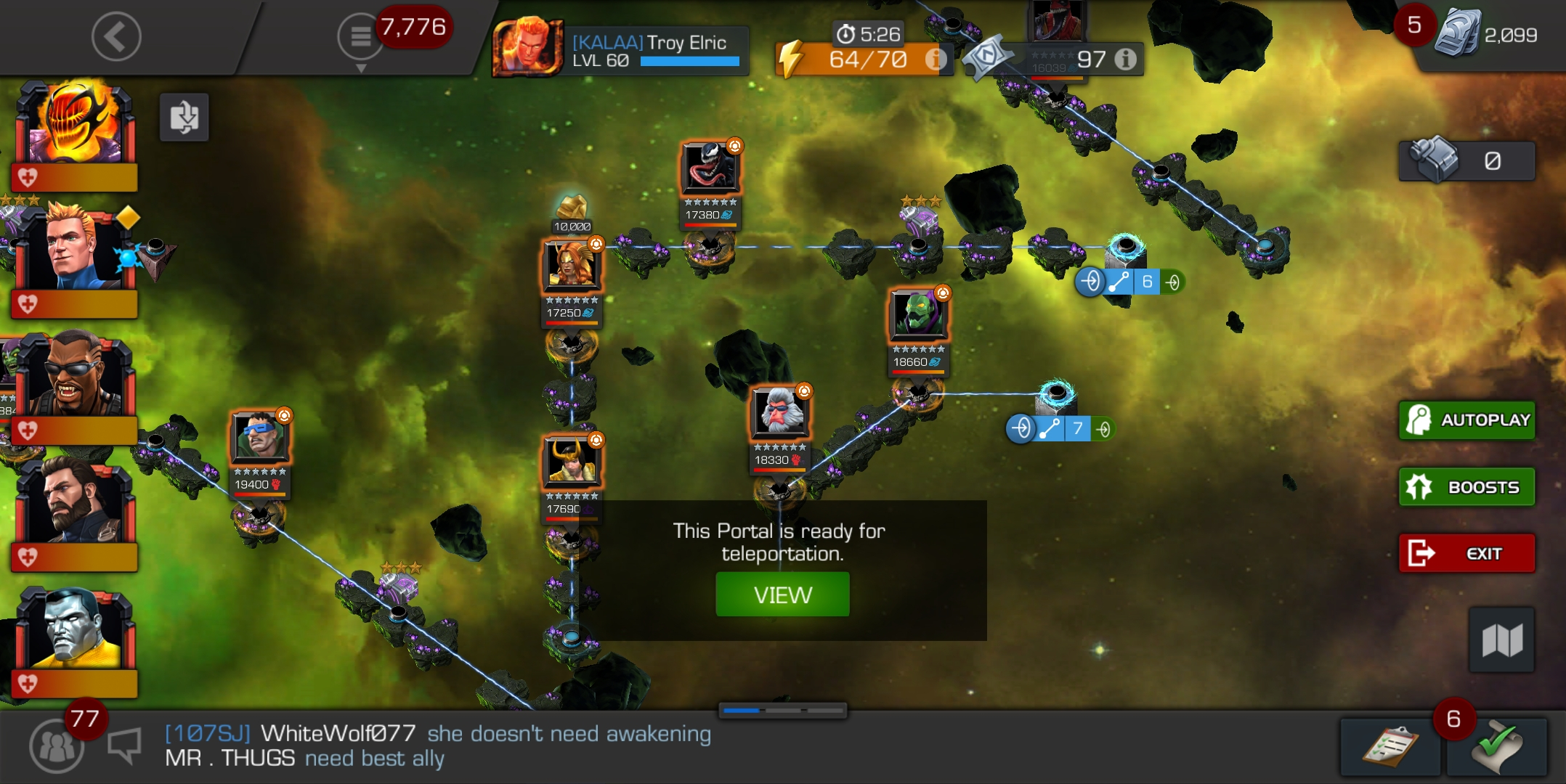 Poor Map Design — Marvel Contest of Champions