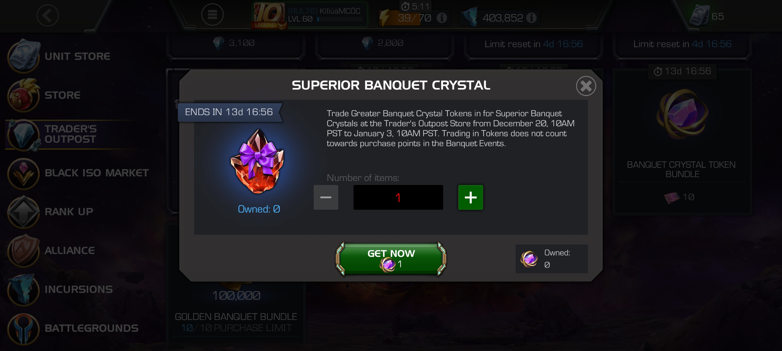 No BANQUET Event points on purchasing SBC through Tokens? - Marvel ...