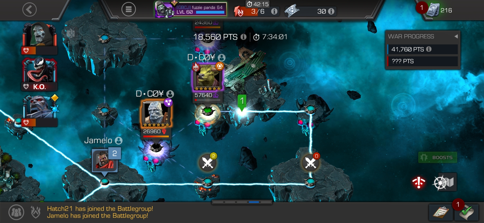 Really bad server issues — Marvel Contest of Champions