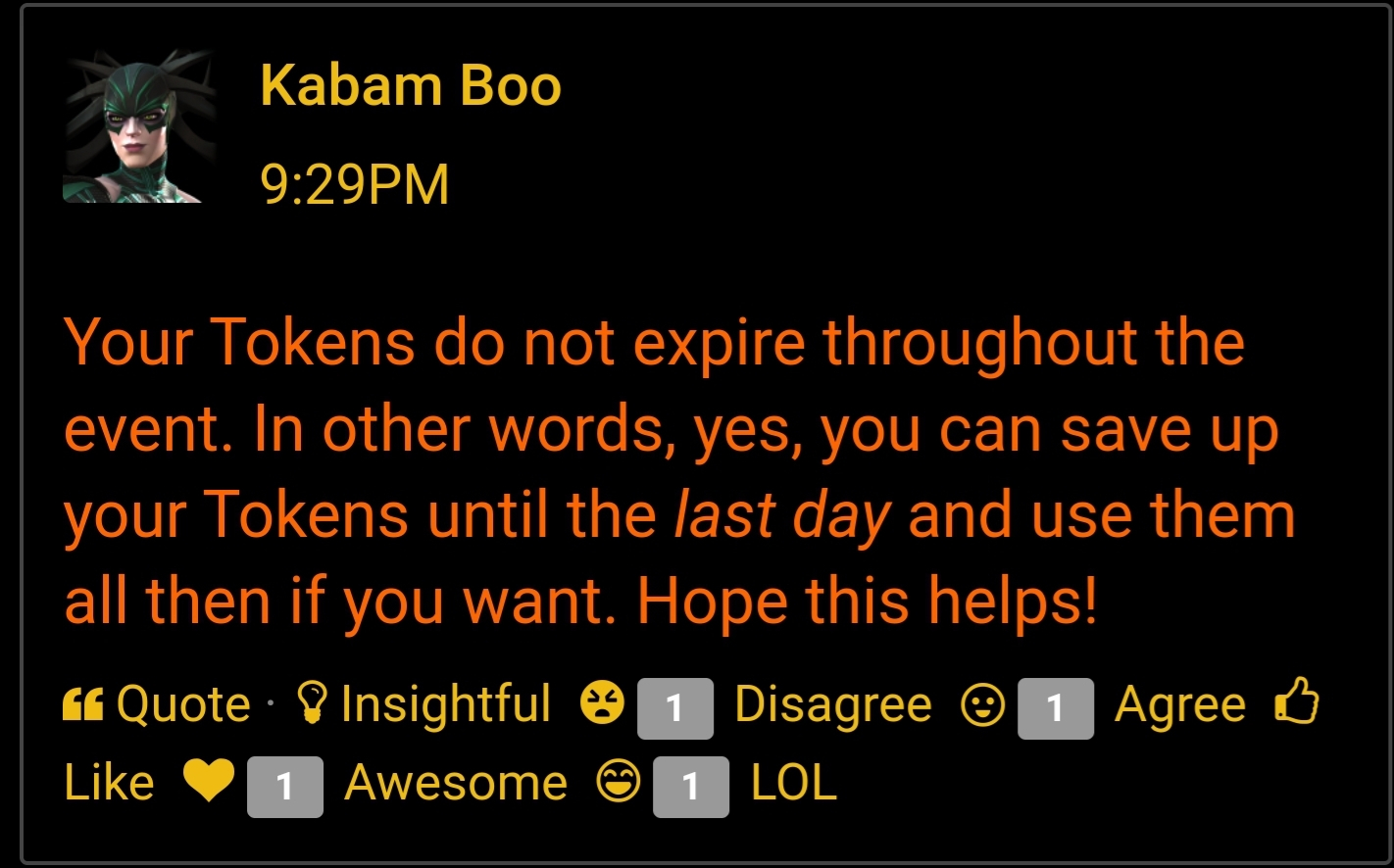 Jan Side Quest: will the stamps “roll over”? — Marvel Contest of Champions