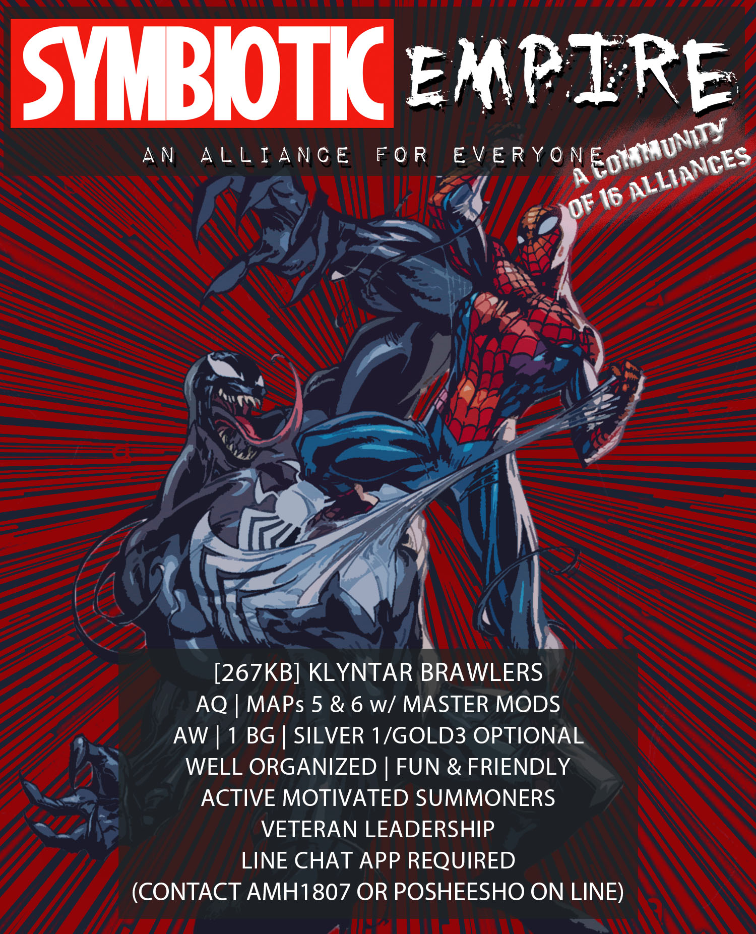 32mil Ally LF US Time Zone 9k Map 5 Exp Player Marvel Contest Of