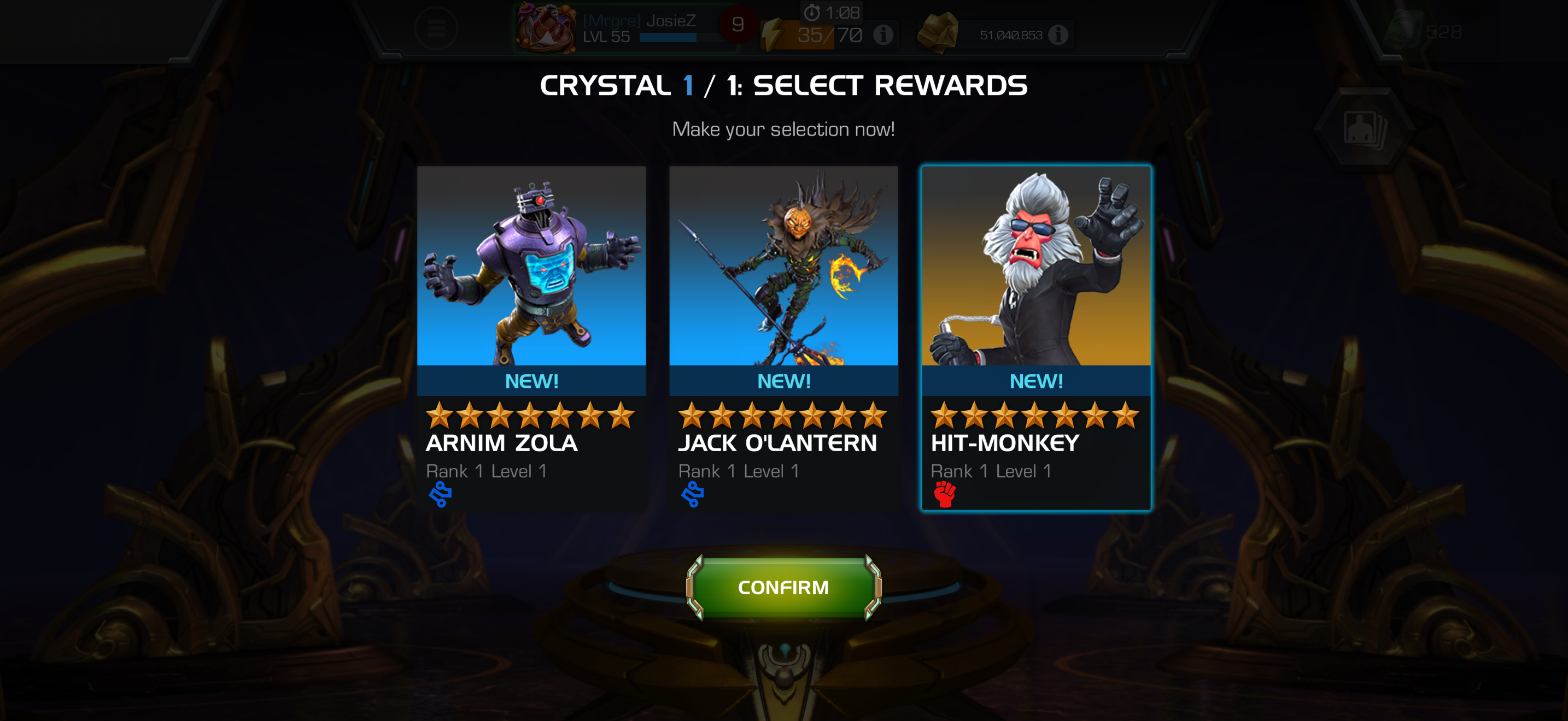 7-Star nexus crystal - Marvel Contest of Champions