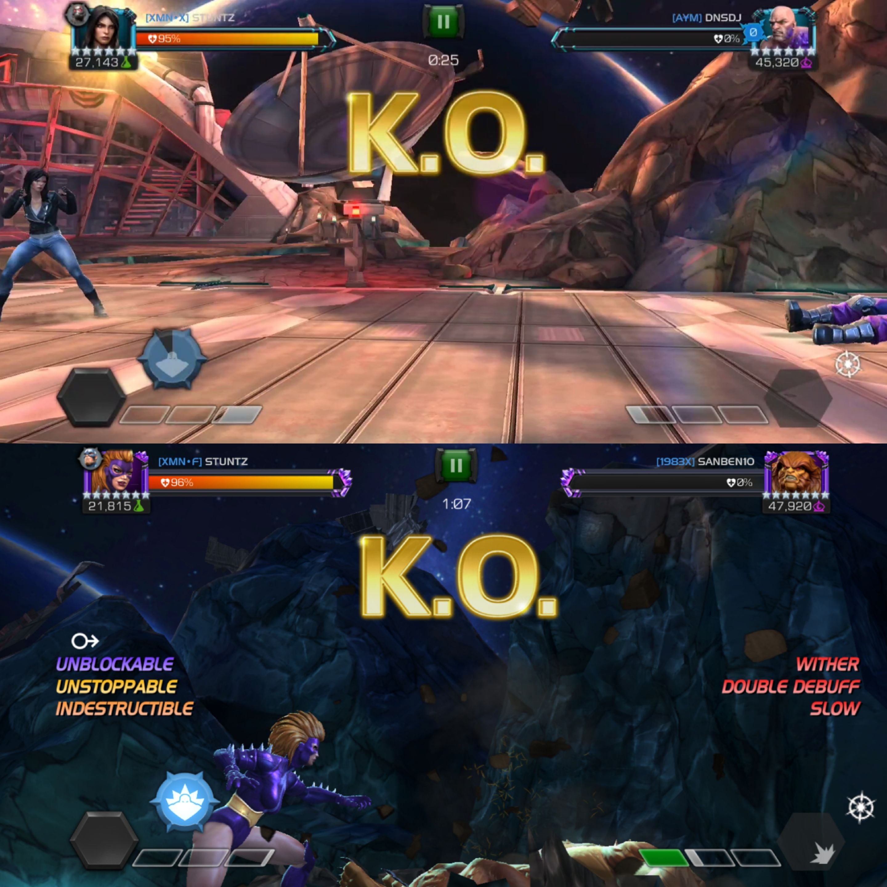 Knockouts of MCOC: Post of some of your favorite champs's MCOC K.O.'s ...
